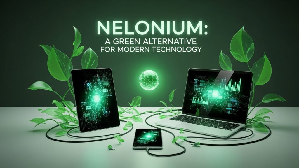 Nelonium: A Green Alternative for Modern Technology